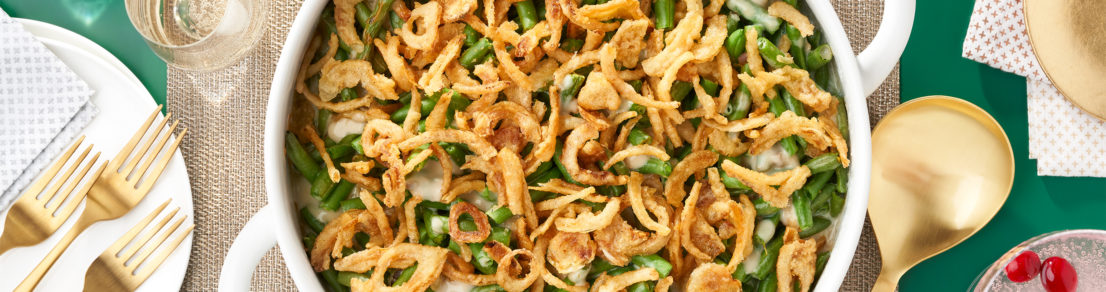 Green Bean Casserole (Cazuela de ejotes/judías verdes) - The Campbell's ...