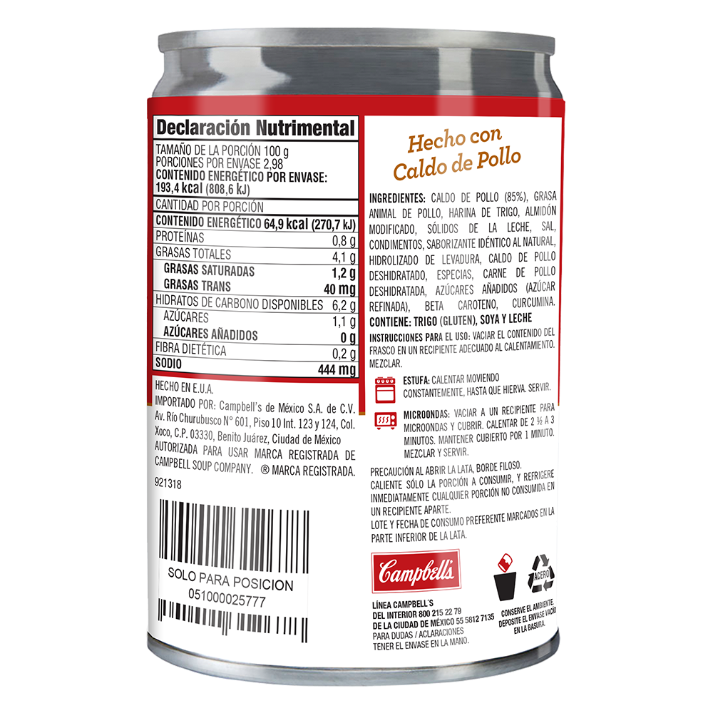 Gravy de Pollo - Campbell's Mexico