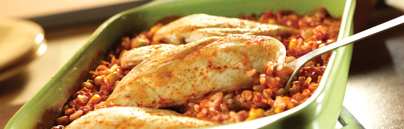 Picante Chicken & Rice Bake - Pace Foods