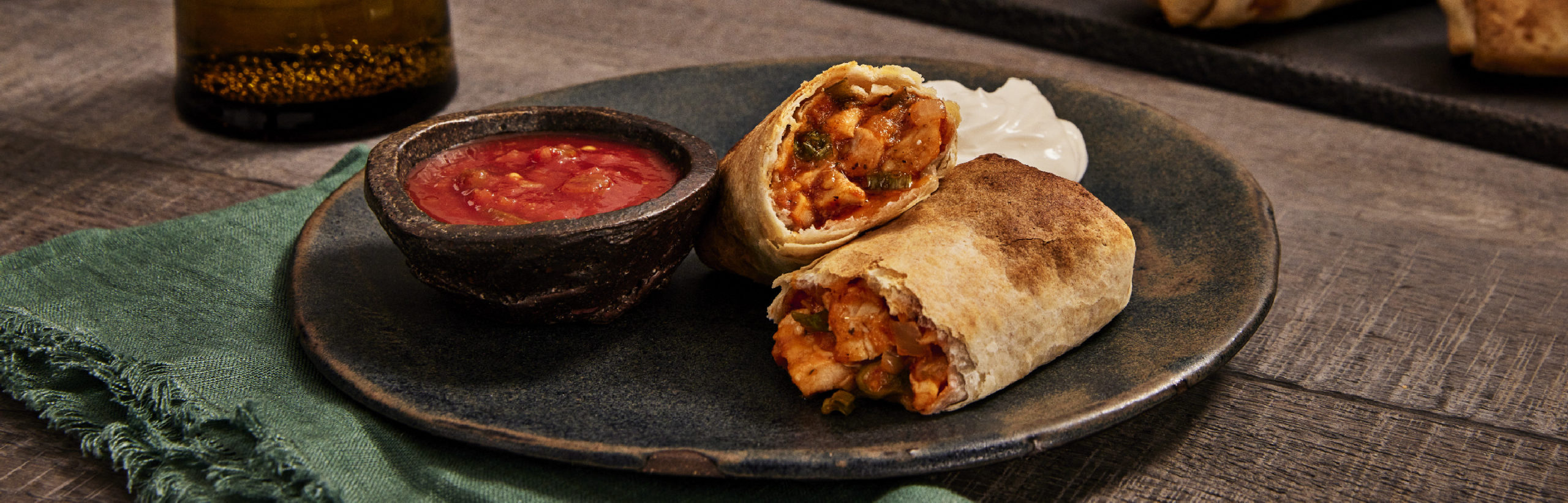 Oven-Fried Chicken Chimichangas - Pace Foods