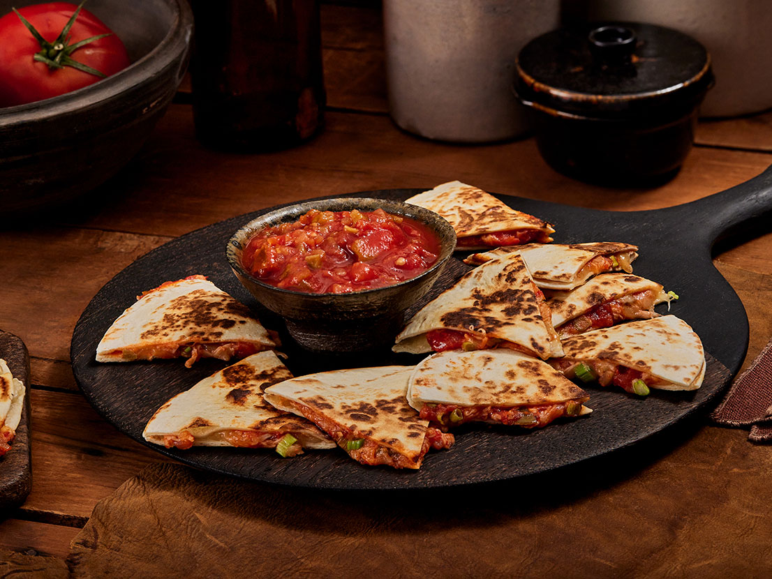 Creamy Chicken Quesadillas Recipe | Pace® Foods