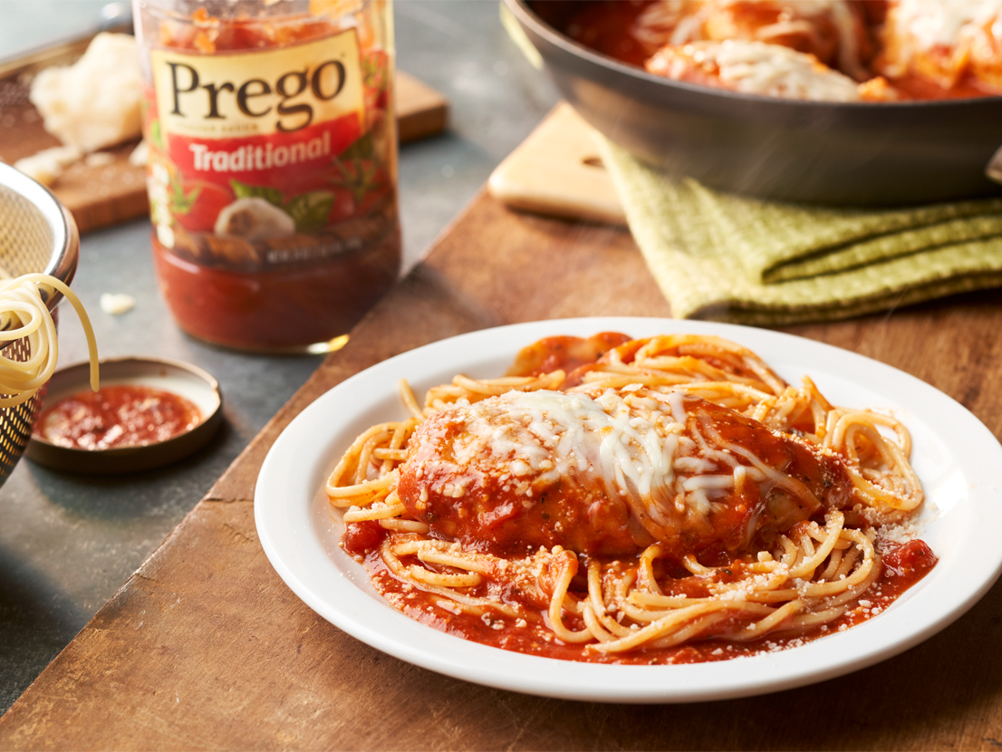 Quick Chicken Parmesan - Prego® Pasta Sauces
