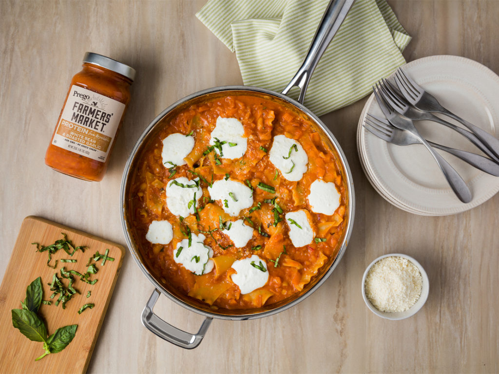 Easy Skillet Lasagna - Prego® Pasta Sauces