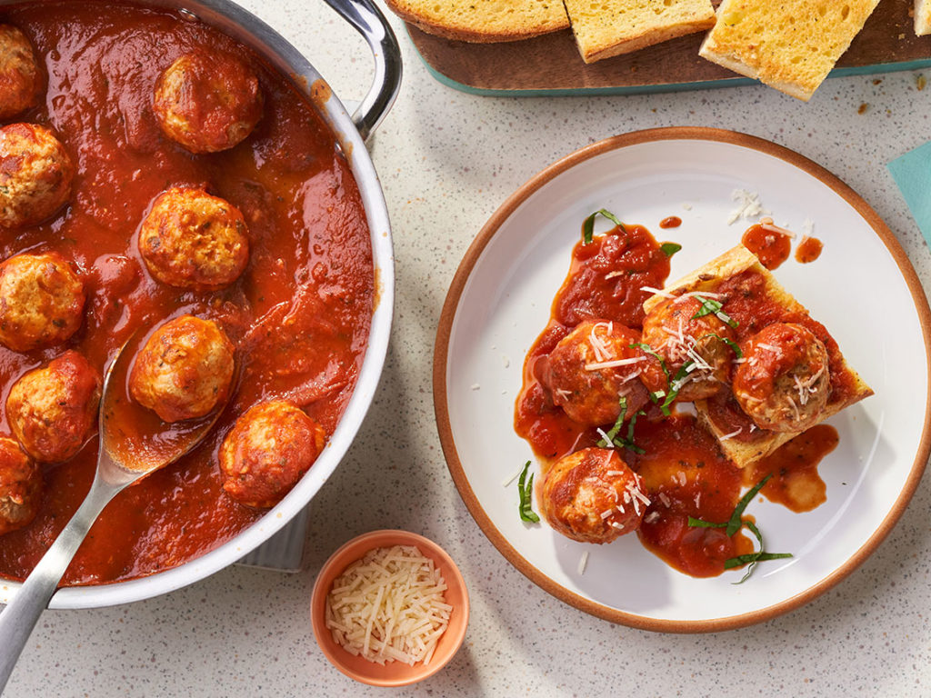 Easy Meatball Parm Hero | Prego® Sauces