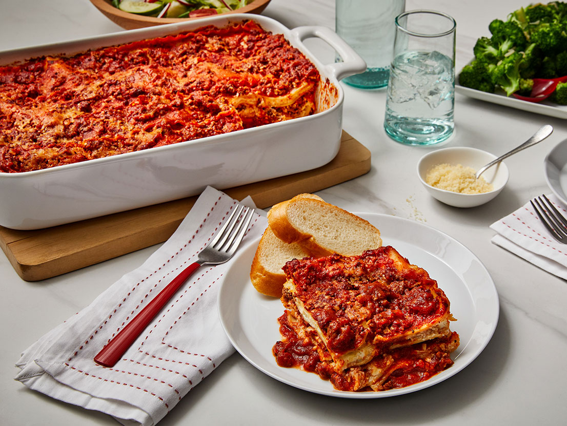 One Pot Skillet Lasagna - Prego® Pasta Sauces