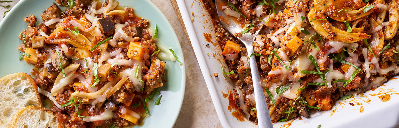 Low FODMAP Italian Quinoa Bake | Prego® Sauces