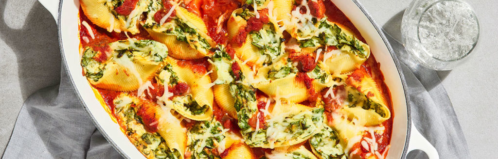 Spinach & Cheese Stuffed Shells | Prego® Sauces