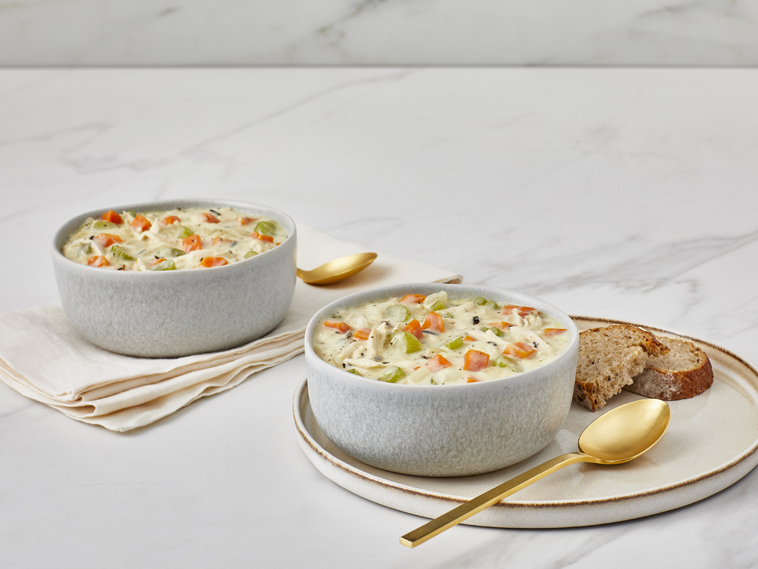 Creamy Chicken & Wild Rice Soup | Swanson® Recipes