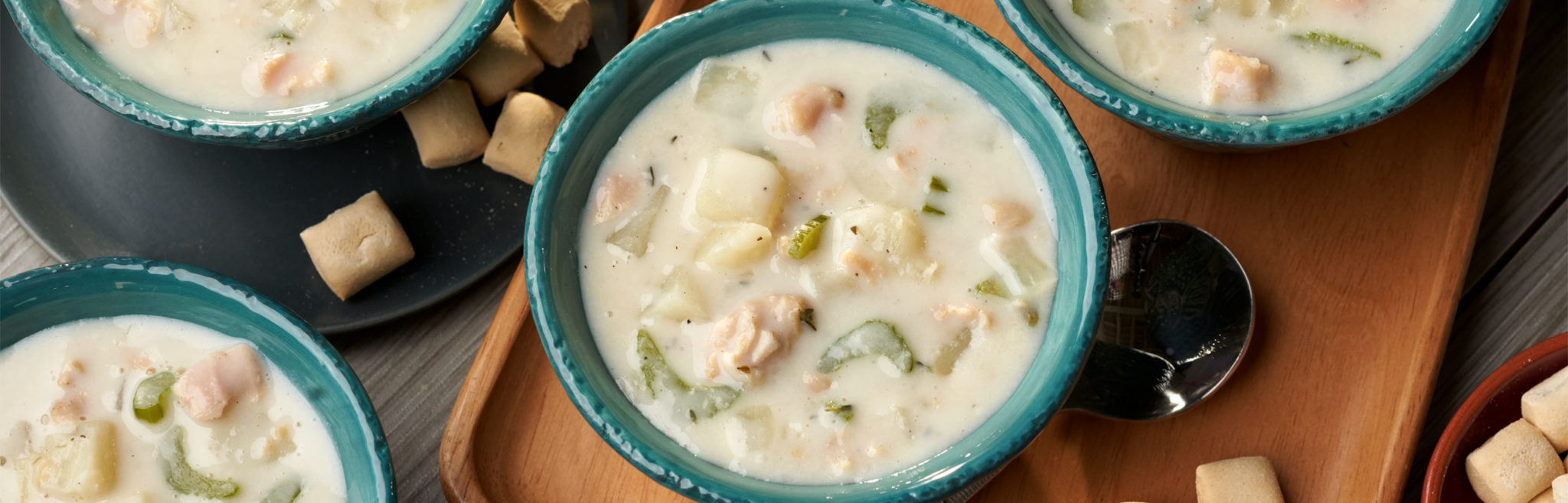 Creamy New England Clam Chowder - Swanson