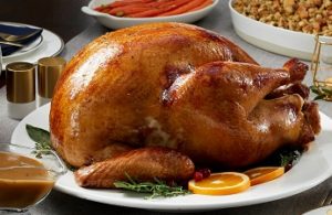 Roasted Turkey Breast with Herbed au Jus - Swanson