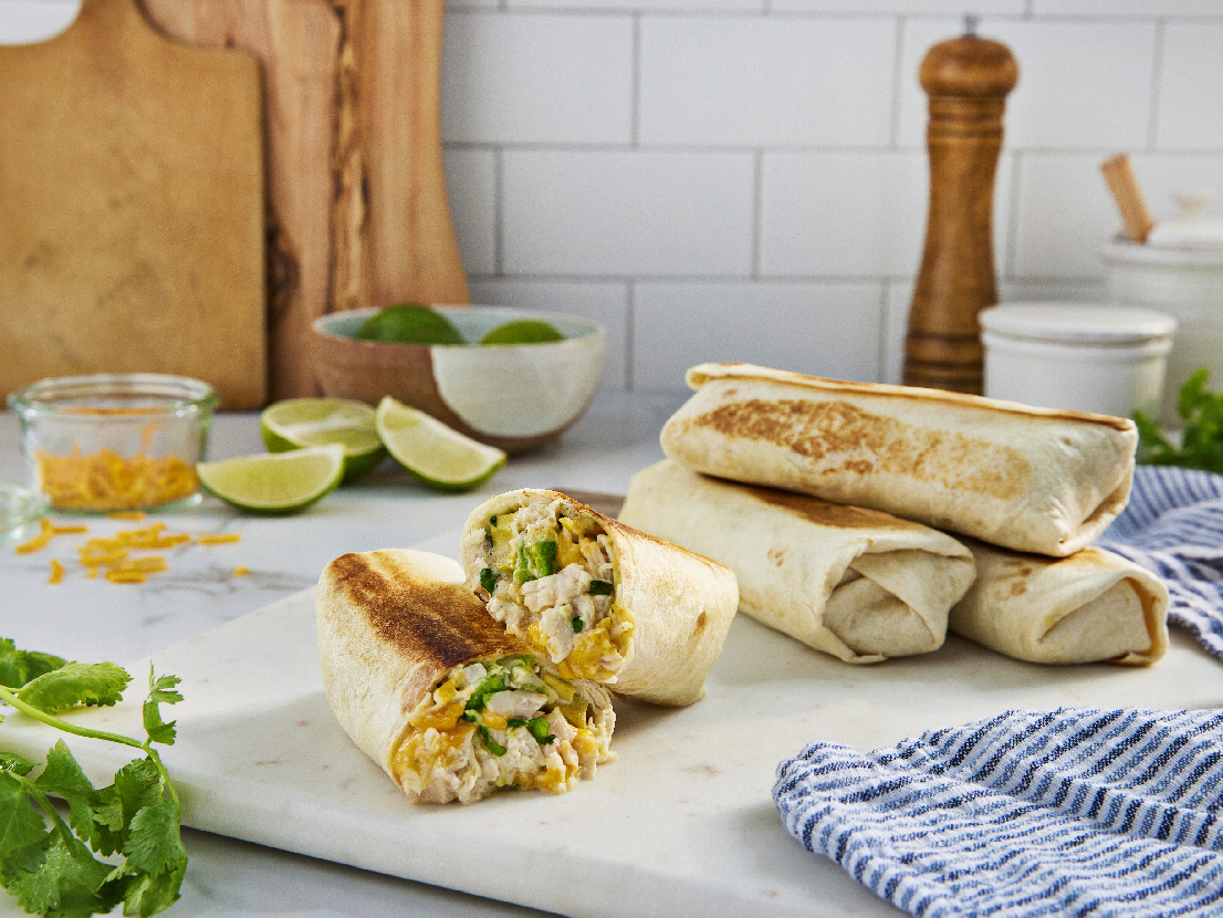 Chicken & Avocado Burritos | Swanson® Recipes