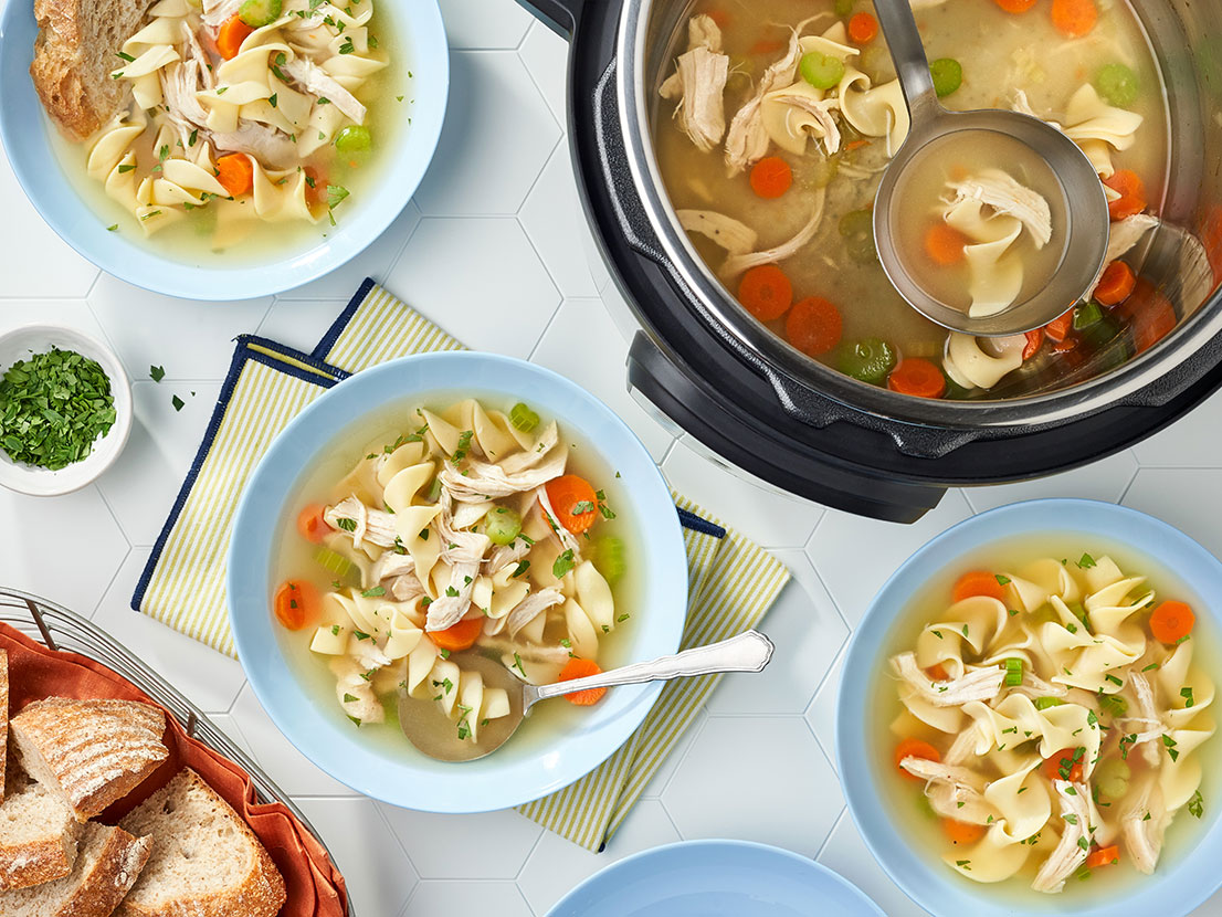 Instant Pot Chicken Noodle Soup Swanson Recipes