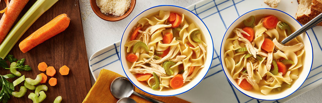 Sensational Chicken Noodle Soup | Swanson® Recipes