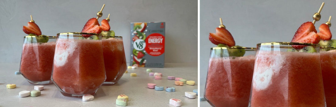 Cupid's Kiss Punch - V8® Fruit and Vegetable Juices