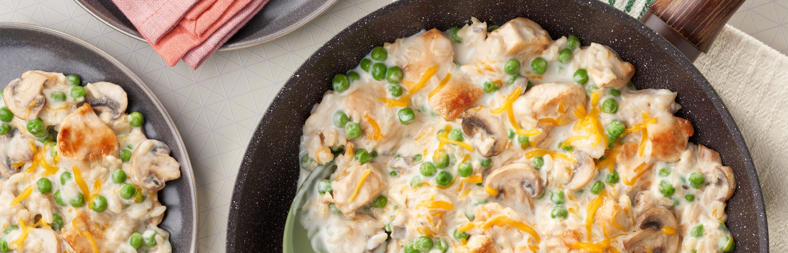 Skillet Cheesy Chicken & Rice - Campbell Soup Company