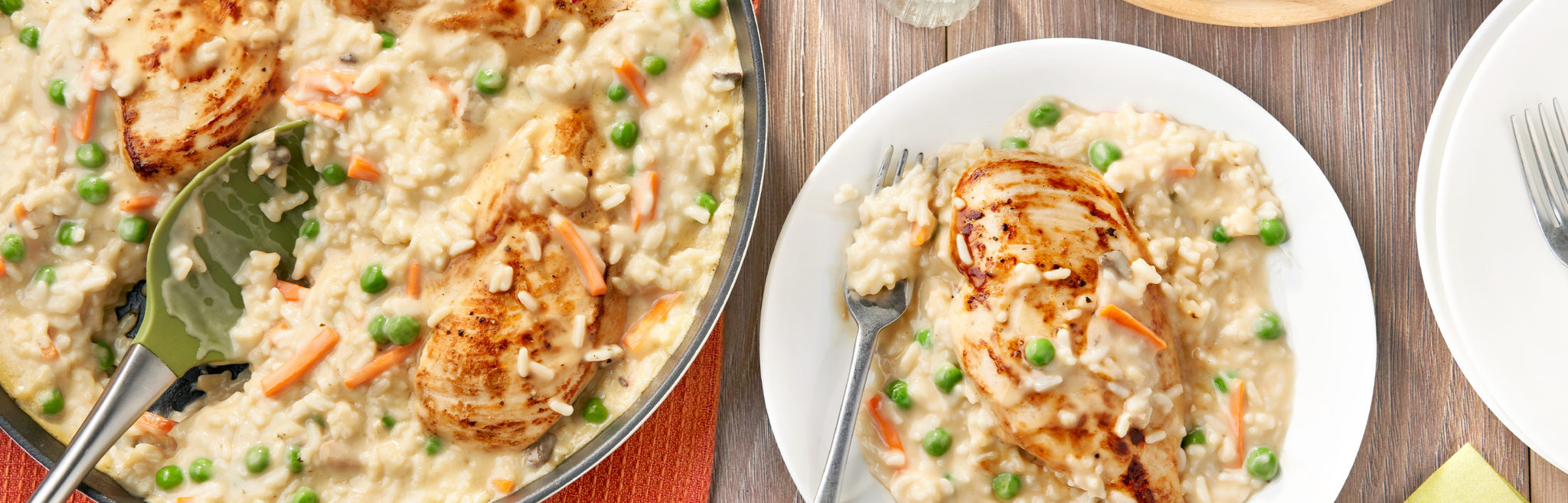 Chicken & Roasted Garlic Risotto - Campbell Soup Company