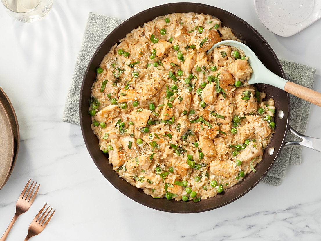 Simple Creamy Chicken Risotto | Campbell's® Recipes