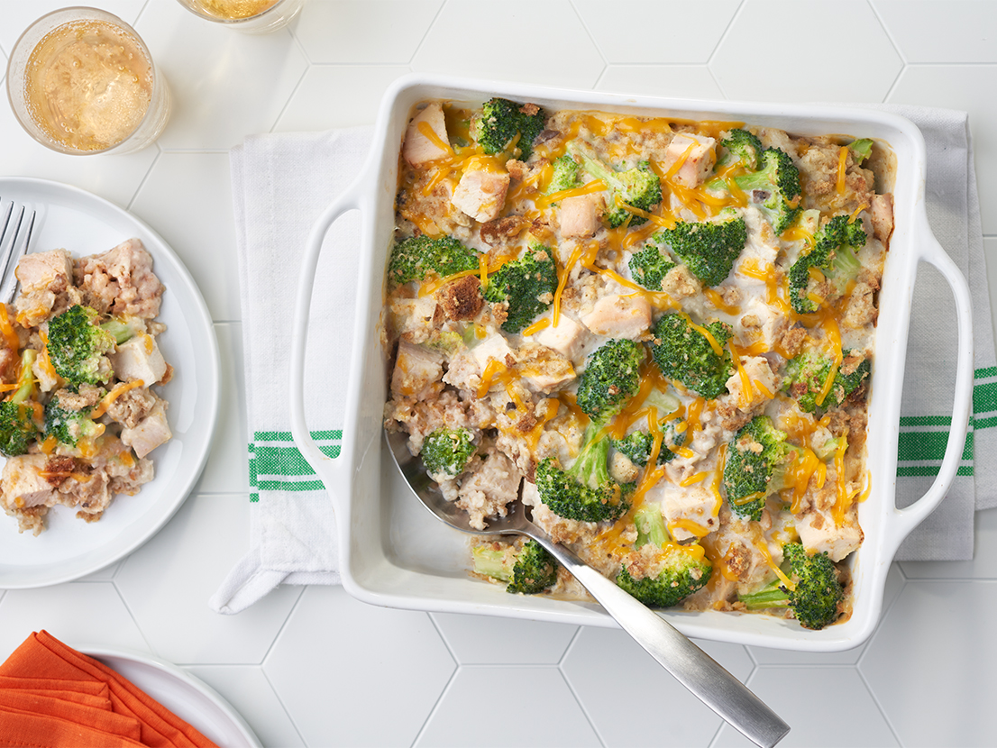 Turkey and Stuffing Casserole | Campbell's® Recipes