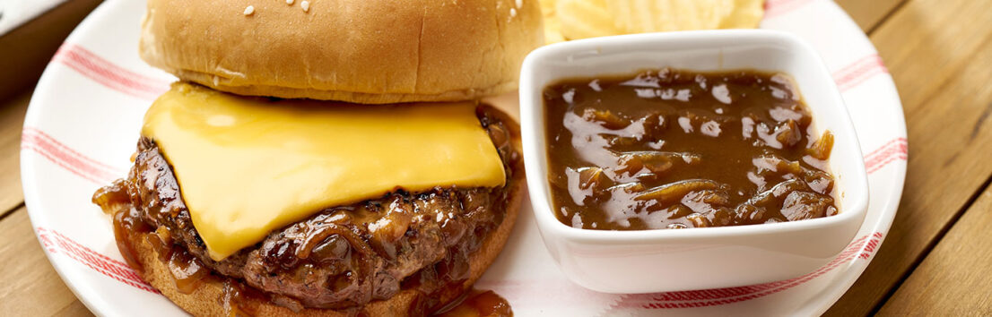 French Onion Burgers | Campbell’s® Recipes