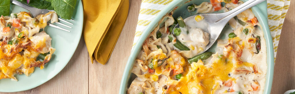Hearty Chicken & Noodle Casserole | Campbell’s® Recipes