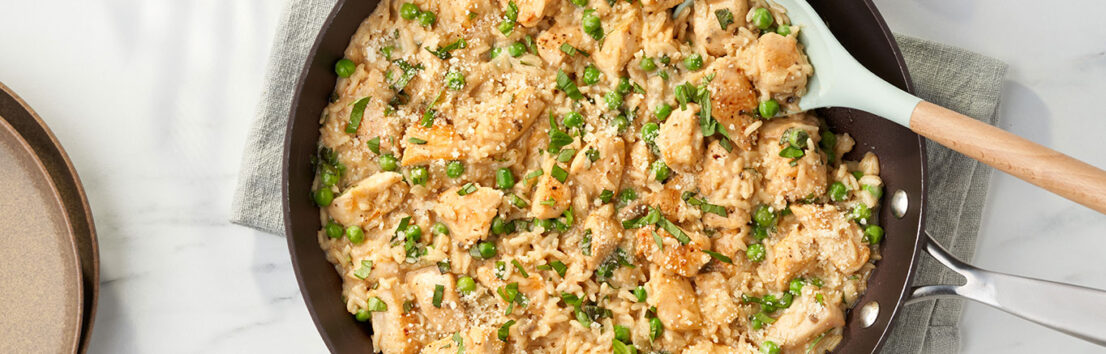 Simple Creamy Chicken Risotto | Campbell's® Recipes