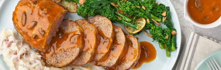 Simply Delicious Meatloaf & Gravy | Campbell's® Recipes