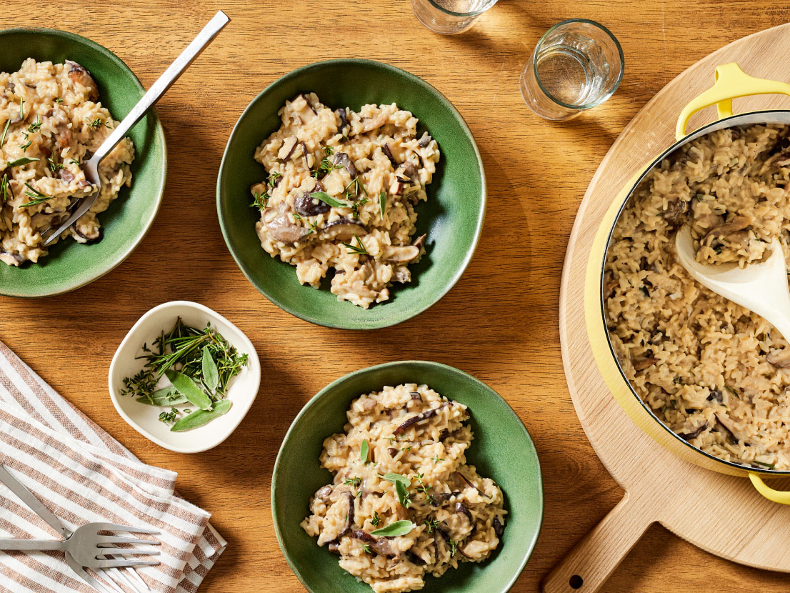 Mushroom and Herb Risotto | Campbell's® Recipes