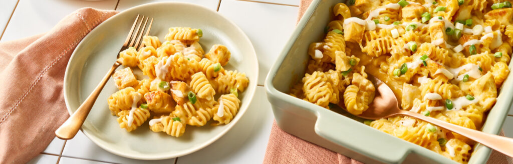 Creamy Buffalo Chicken Mac & Cheese | Campbell's® Recipes