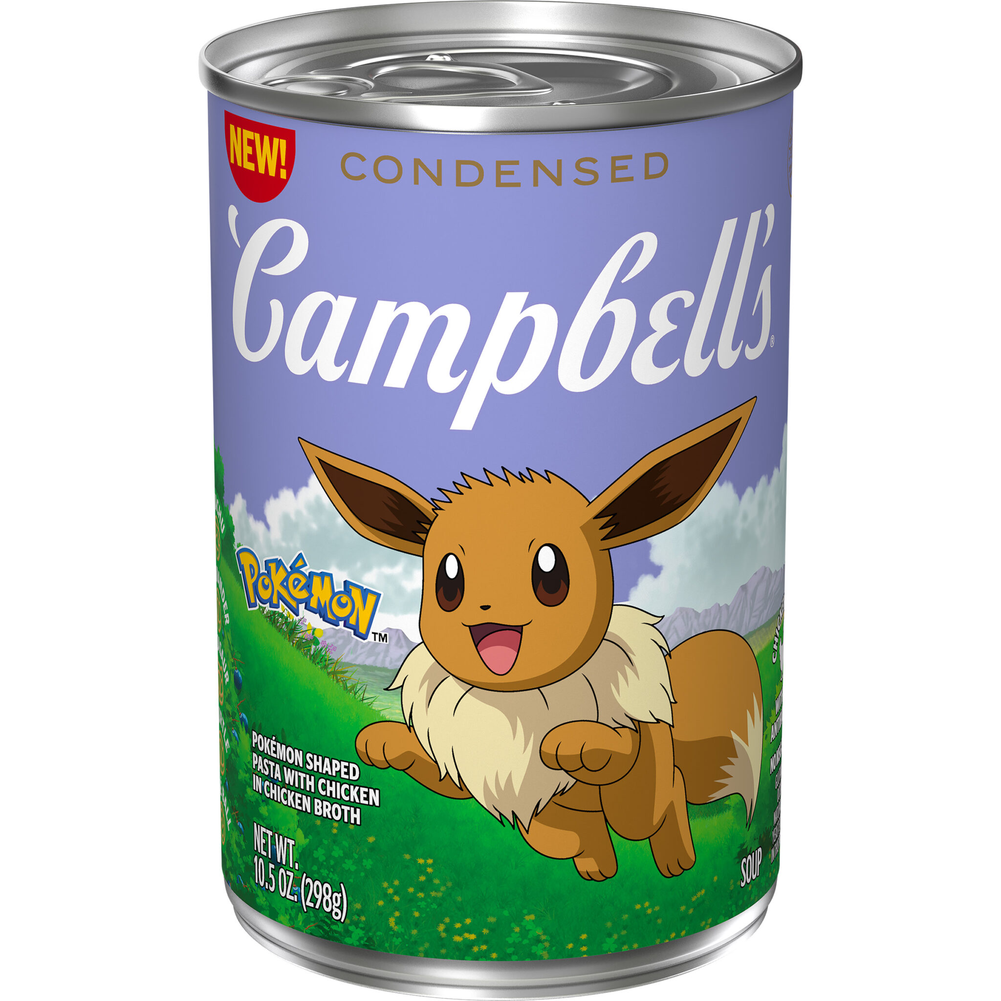 Pokémon Shaped Pasta With Chicken in Chicken Broth | Campbell's®