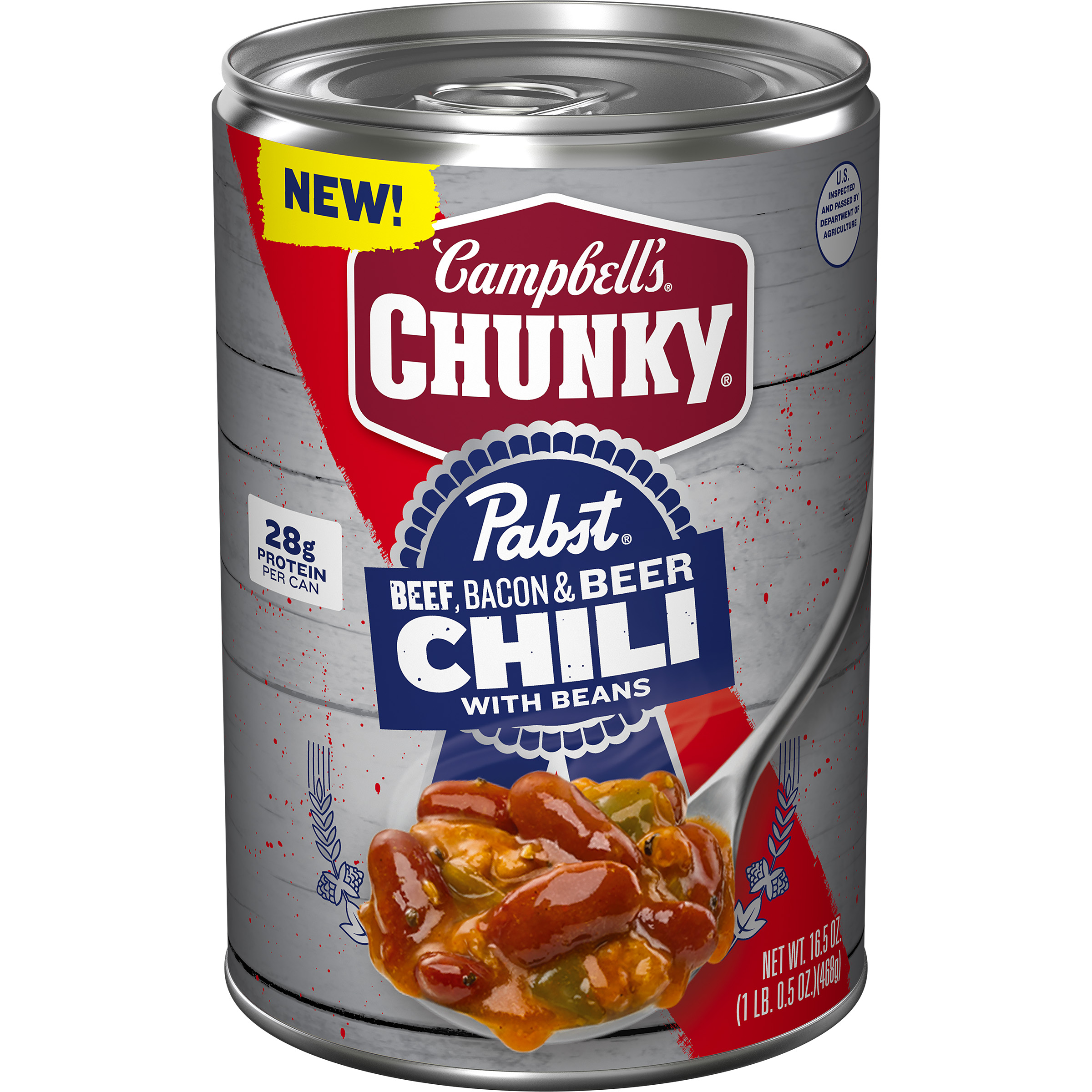 Pabst® Beef, Bacon & Beer Chili with Beans | Campbell's® Soup